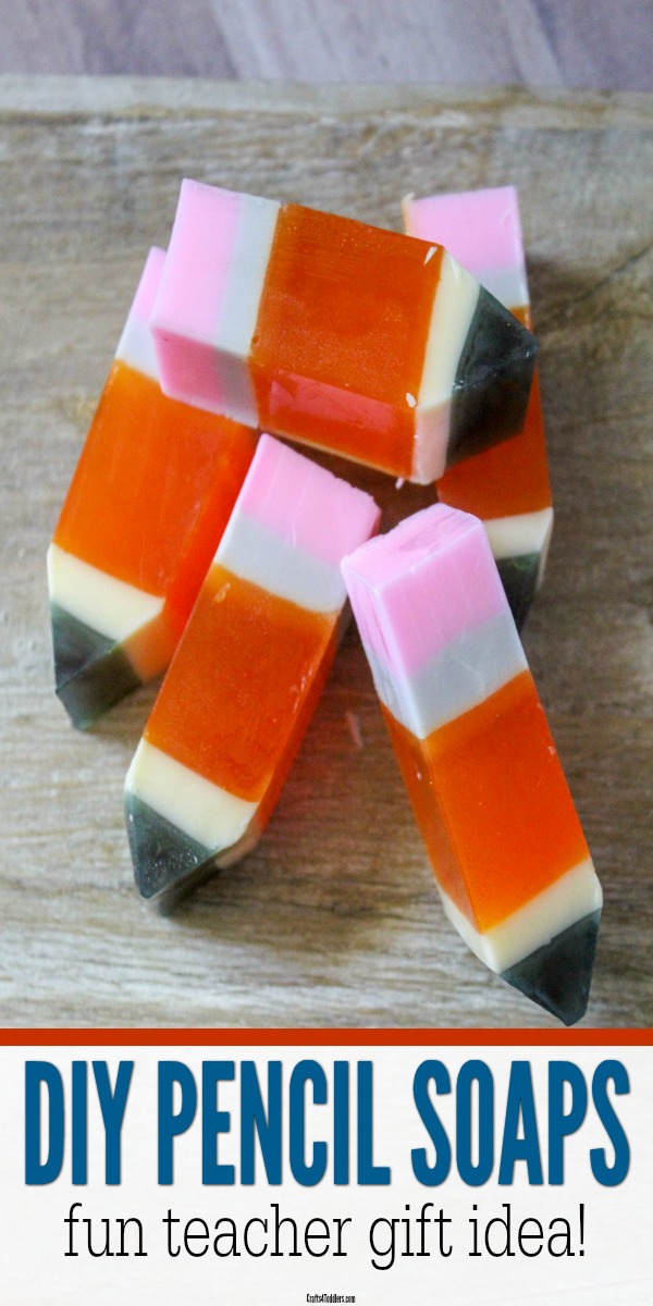 How to Make Bar Soap: DIY Pencil Soaps for Back to School! - Crafts 4 ...